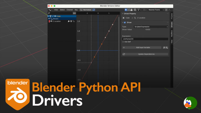 Learn How to Set Up Drivers in Blender Using Python A