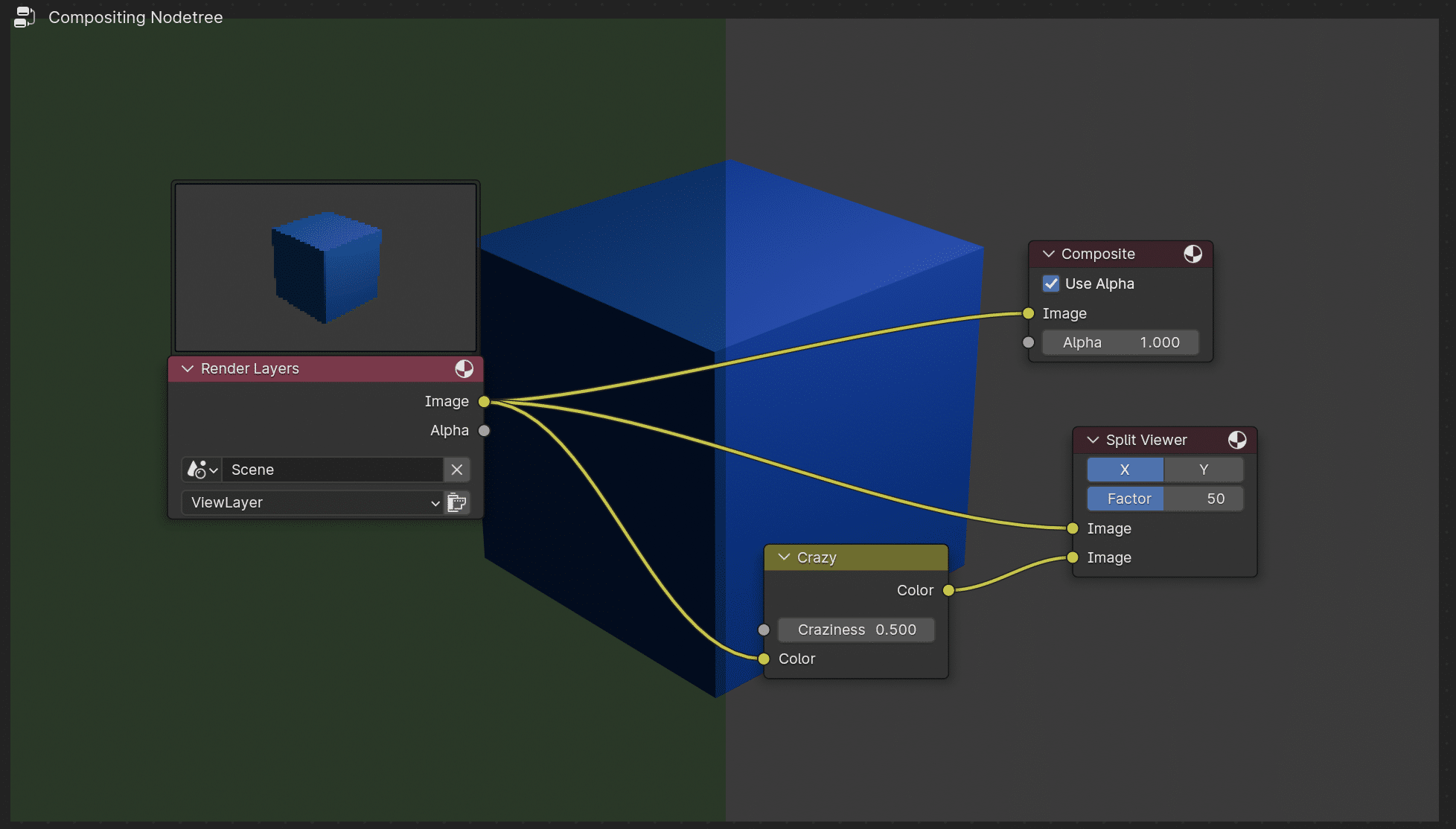 Creating a Custom Compositor Node in Blender Source