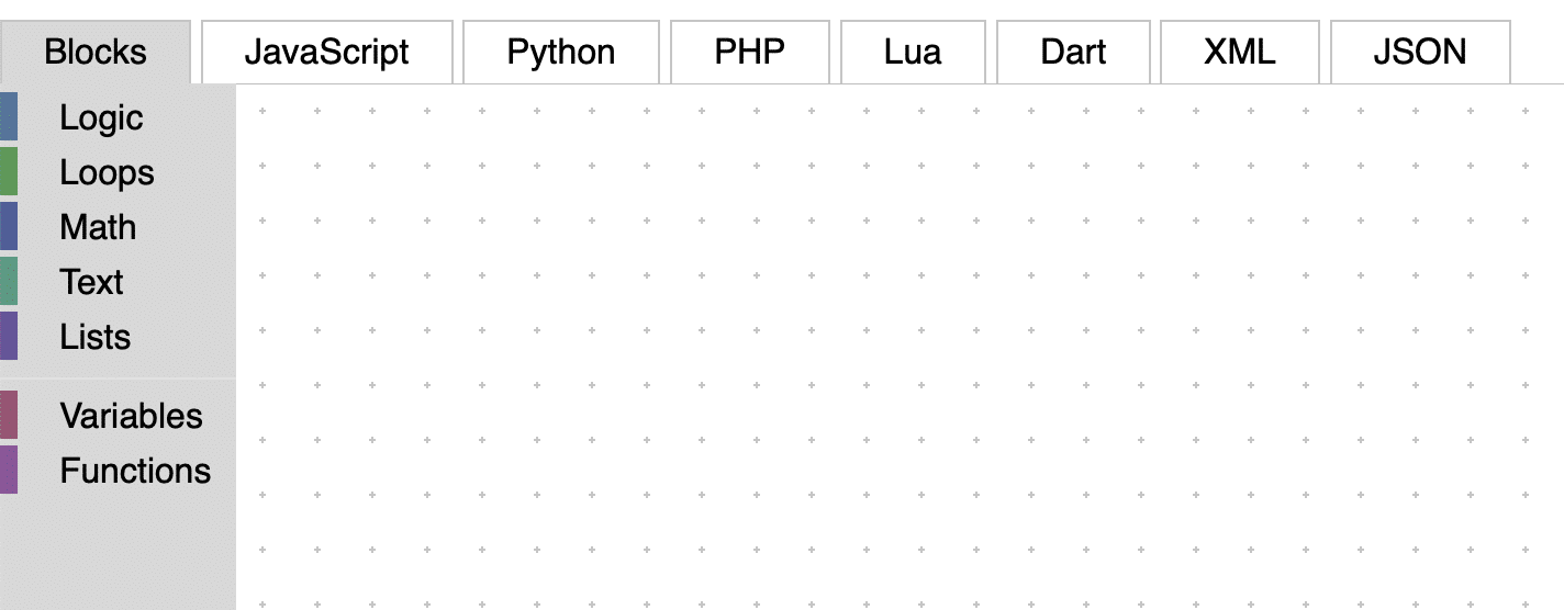 Using Blockly to Easily Generate Python Code